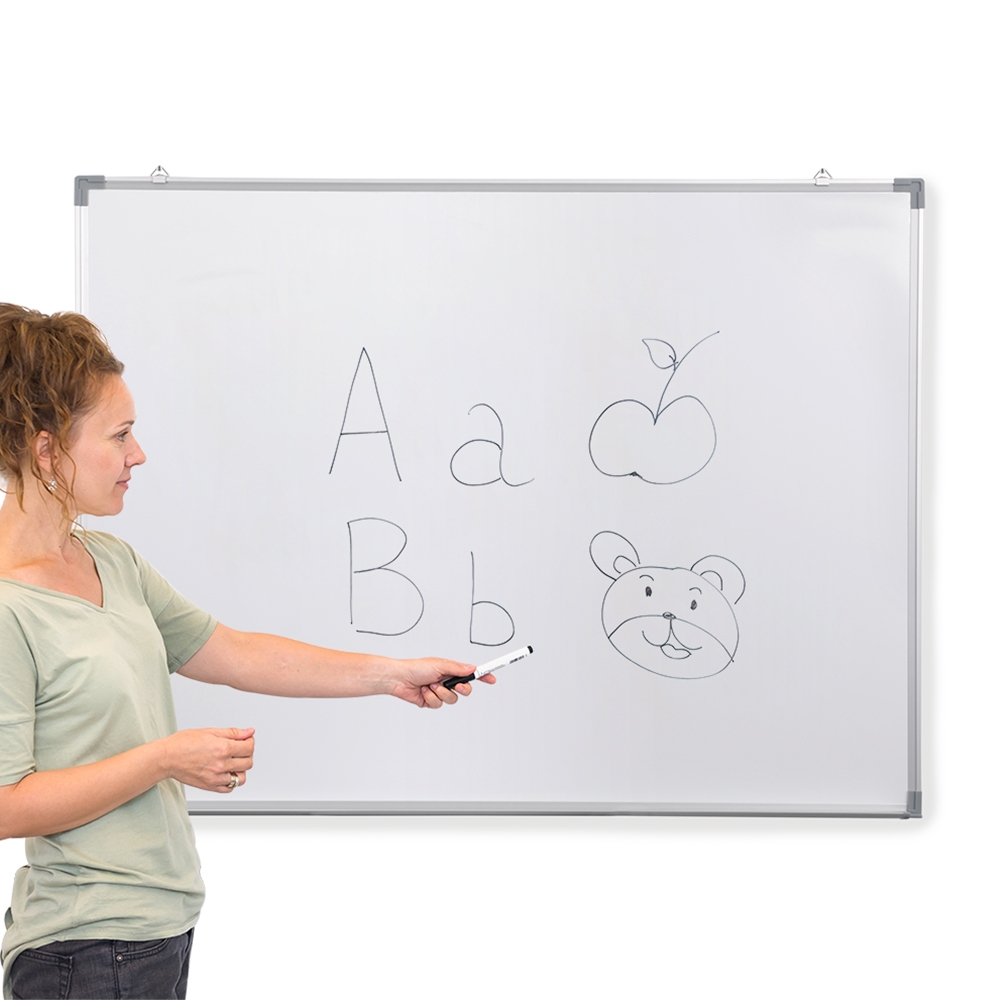 Cheap Whiteboard with Magnetic Surface – 1200 x 900mm