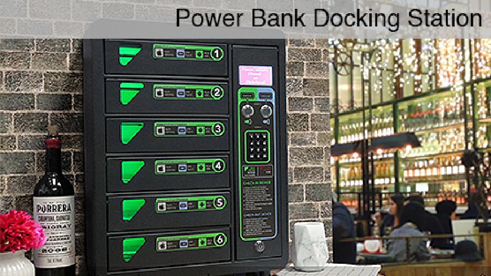 Locker Charging Station - Wall or Tabletop w/6 Drawers!