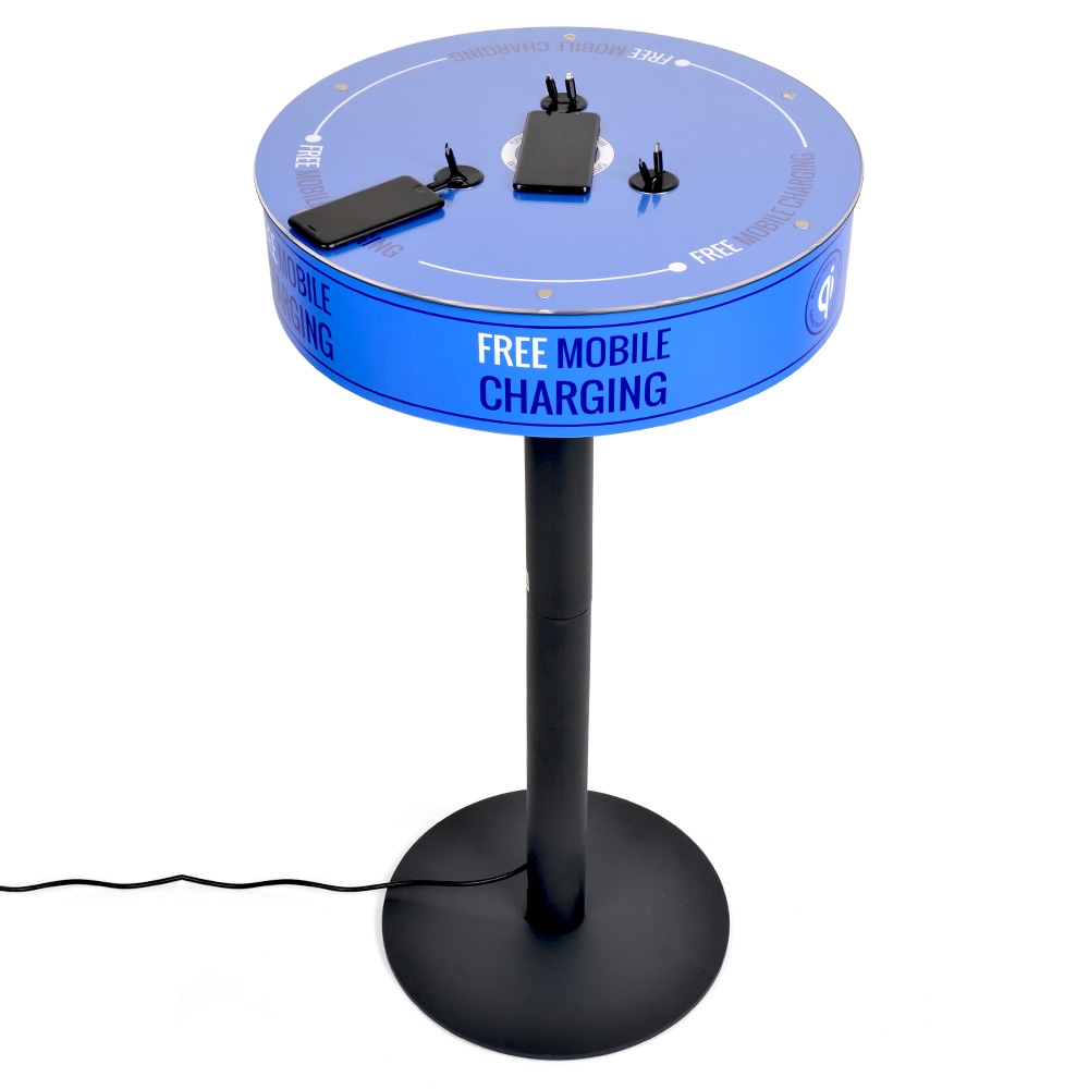 Charging Station Table - Wireless & Multi-device USB!