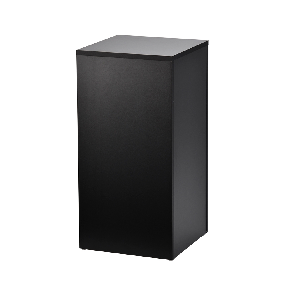 Black Wood Pedestal - 380 x 380 x 760mm Tall