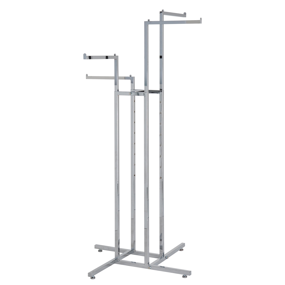 4 Way Display Rack - 4 Adj. Height Arms - Ships Same Day!