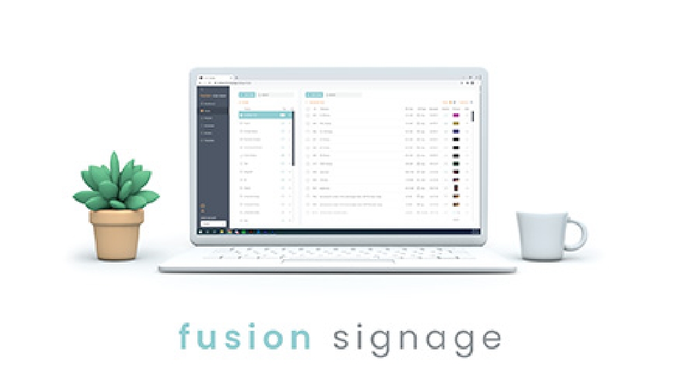 Fusion Signage - Simple Cloud-Based Content Management!
