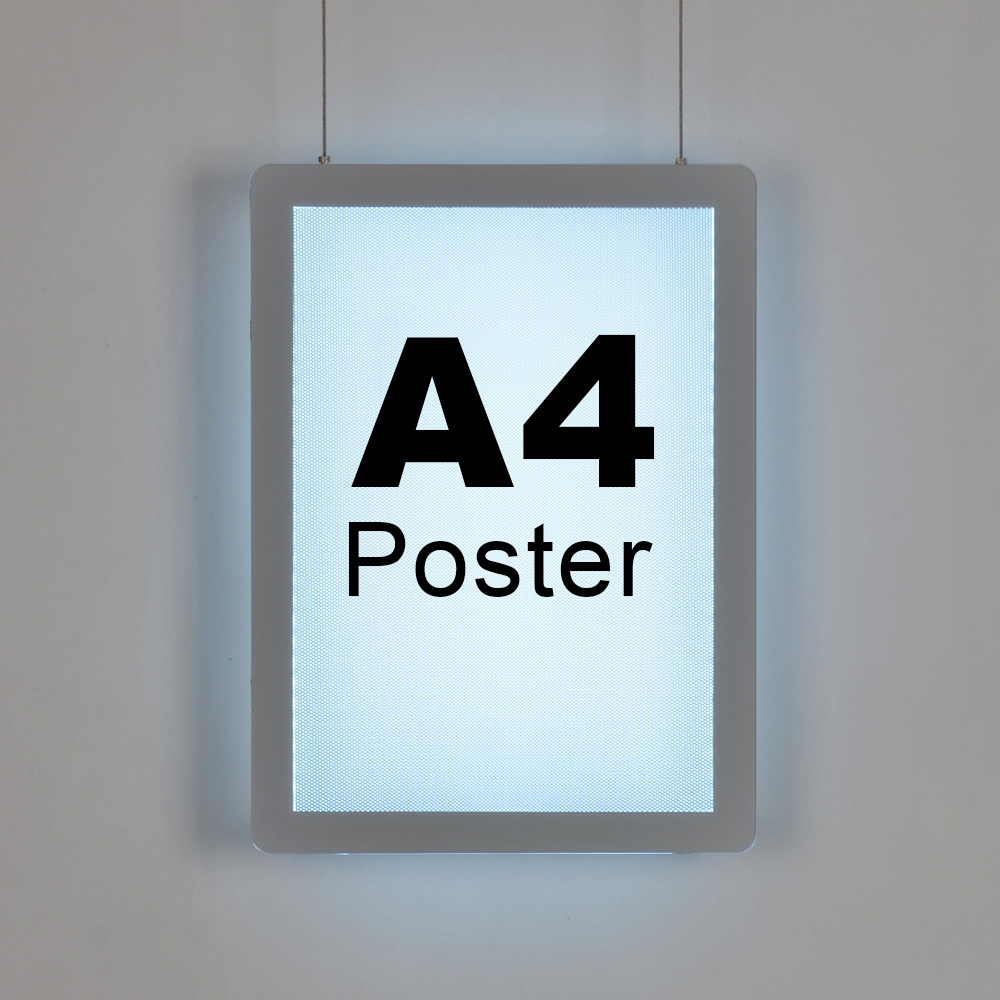 A4 Lightbox - LED Backlit -2-sided - Ships Same Day!