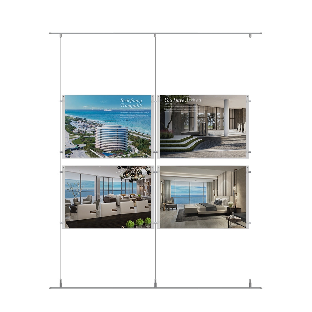 Hanging Display System – (4) A2 Frames – Ships Same Day!