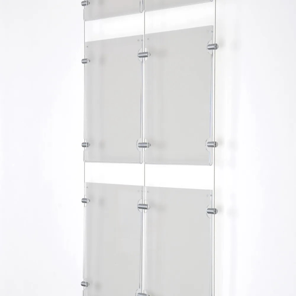 Hanging Rail System 6 A4 Frames Ships Same Day