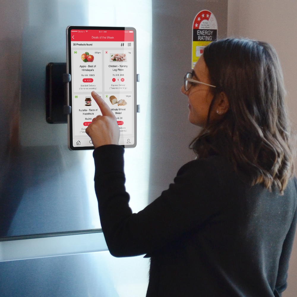 Wall Mount Tablet Holder for Android & iPad Slimline Warehouse