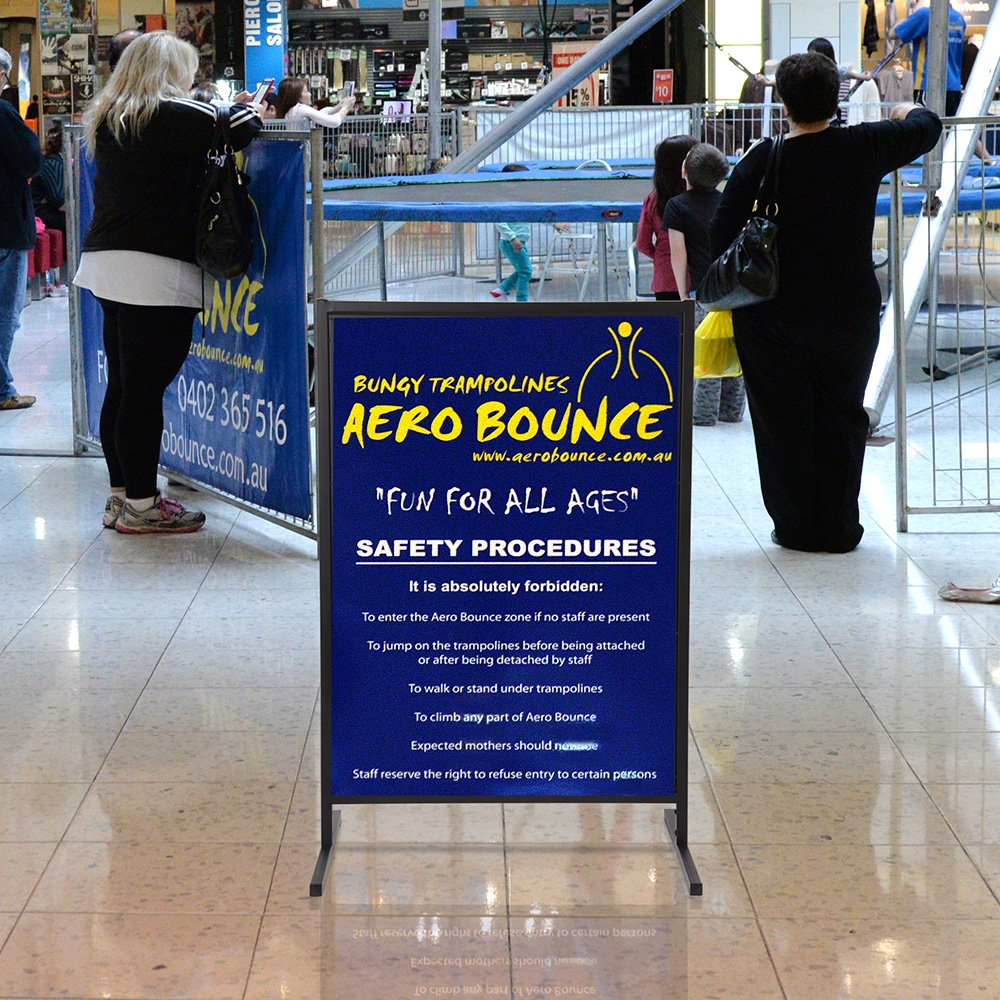 This Outdoor Advertising Board is Great for Sign Shops!