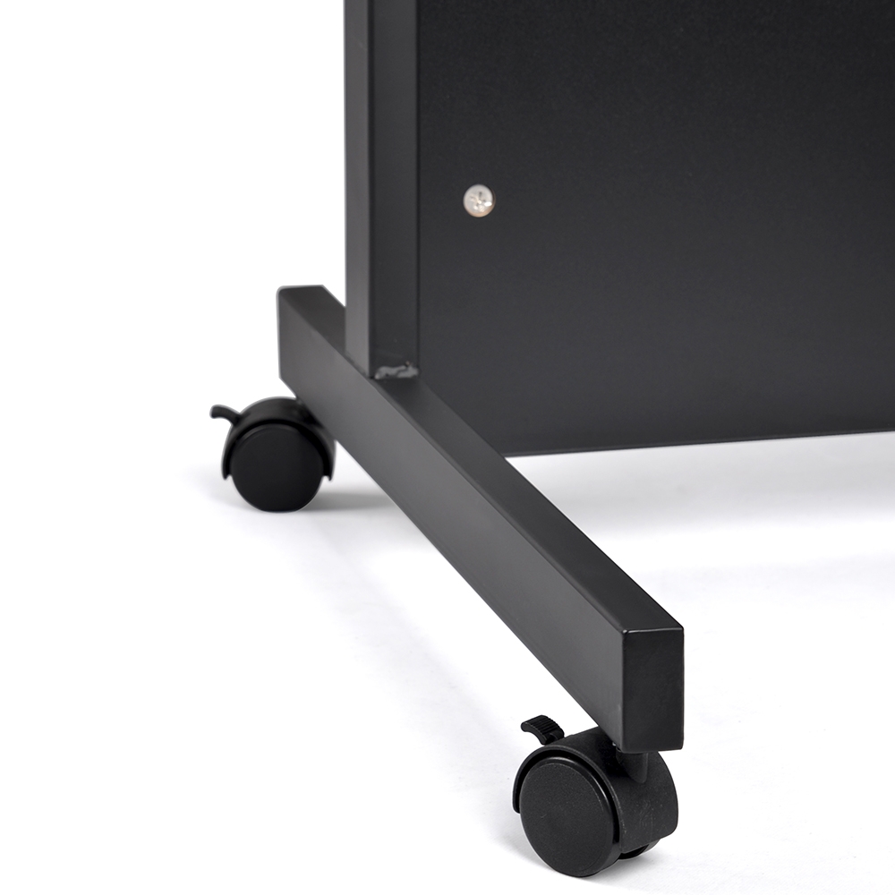 Portable Presentation Lectern - Wheeled w/Custom Print & Cut Graphic