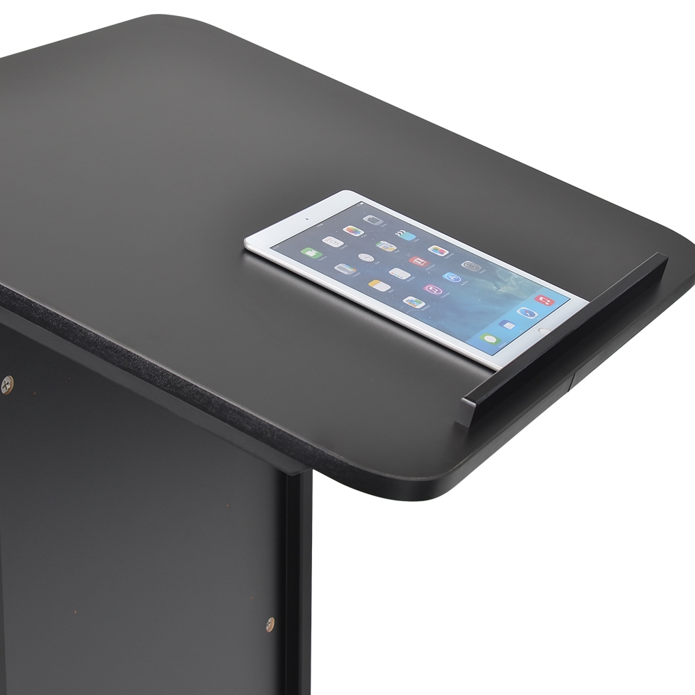 Portable Presentation Lectern - Wheeled w/Custom Print & Cut Graphic