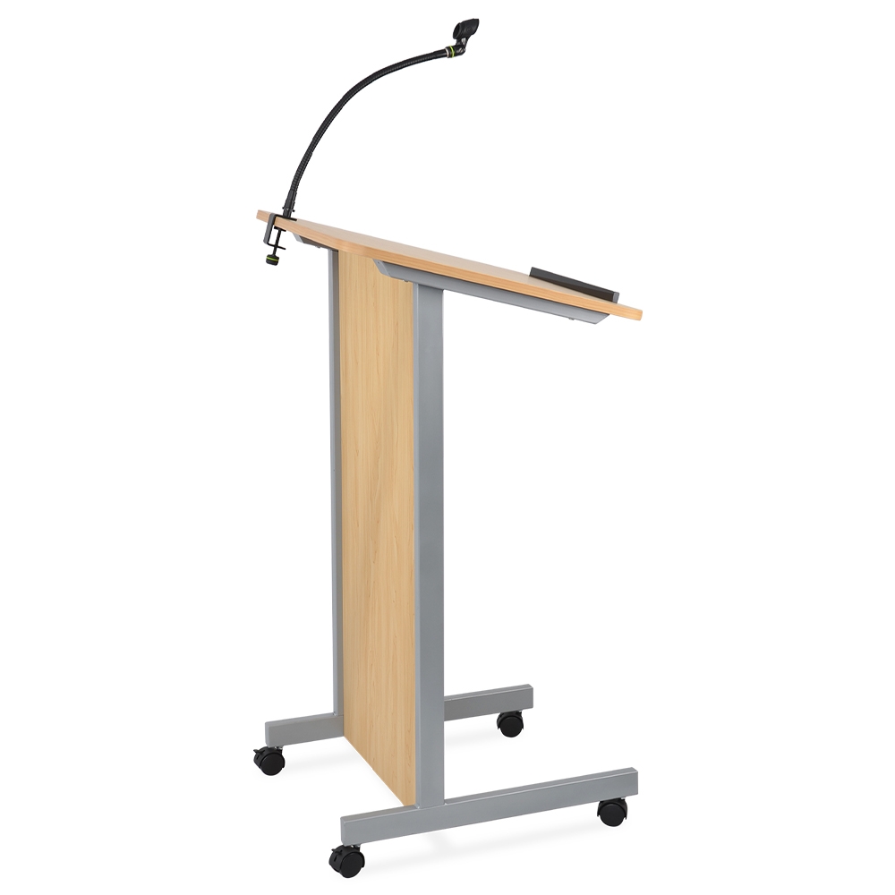 Lectern and Microphone Clamp - 460mm Gooseneck - Ships Same Day!