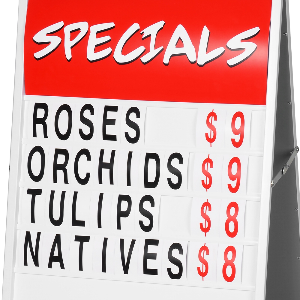 Replacement Letters for Outdoor Signs- 300 piece kit - Ships Same Day