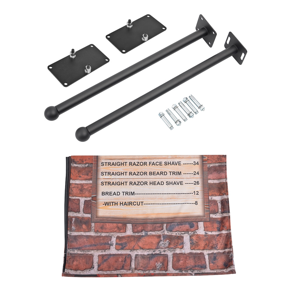 Wall Mounted Banner Systems - Custom 2-Sided 1800 x 570mm Print!