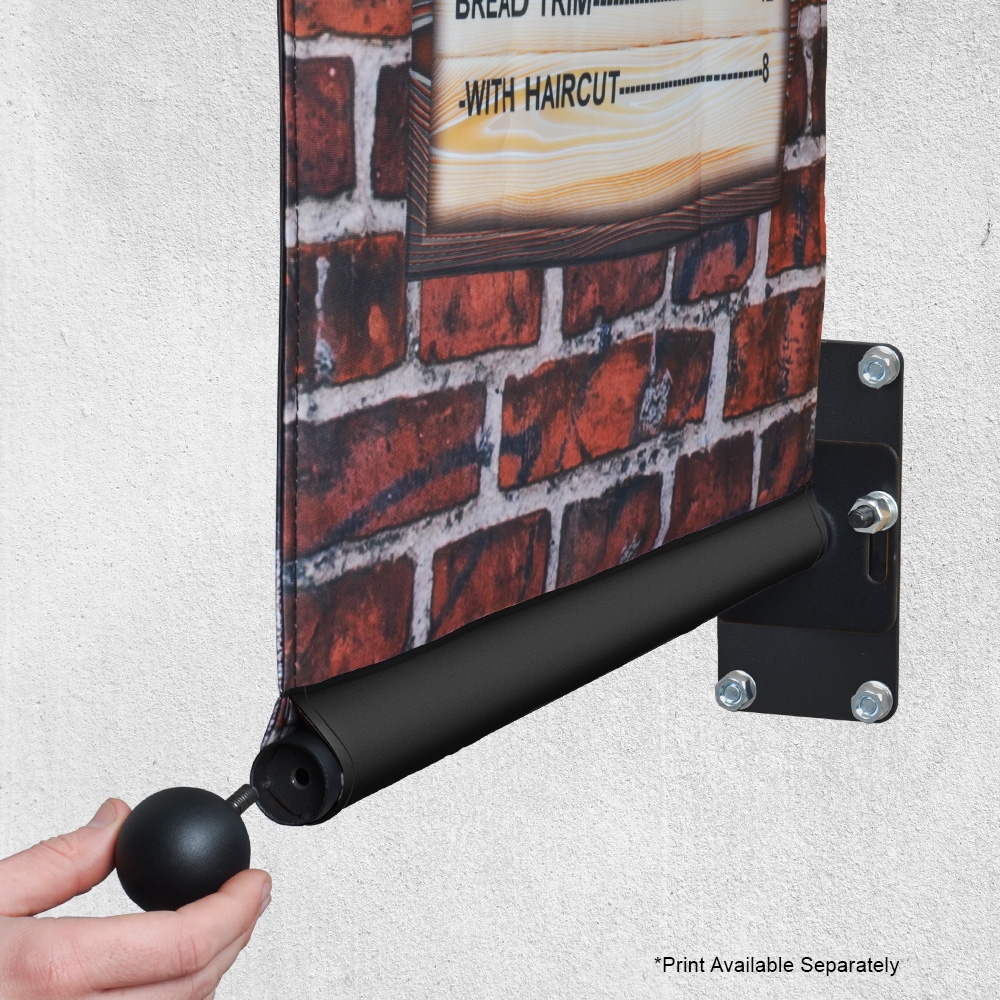 Banner Mounting Kits - (2) 600mm Long Steel Arms - Ships Same Day!