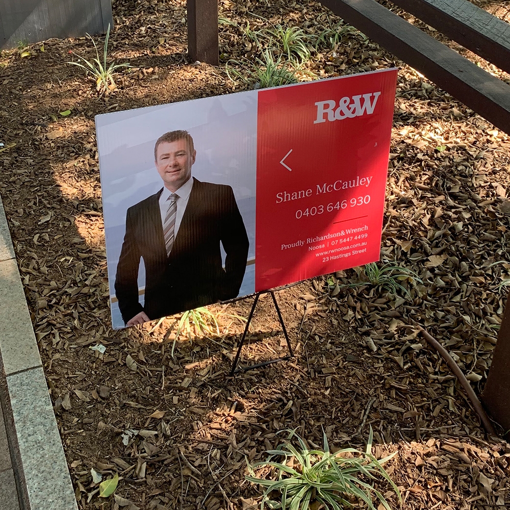 Advertising Yard Signs - Stake for 200 x 200mm Sign