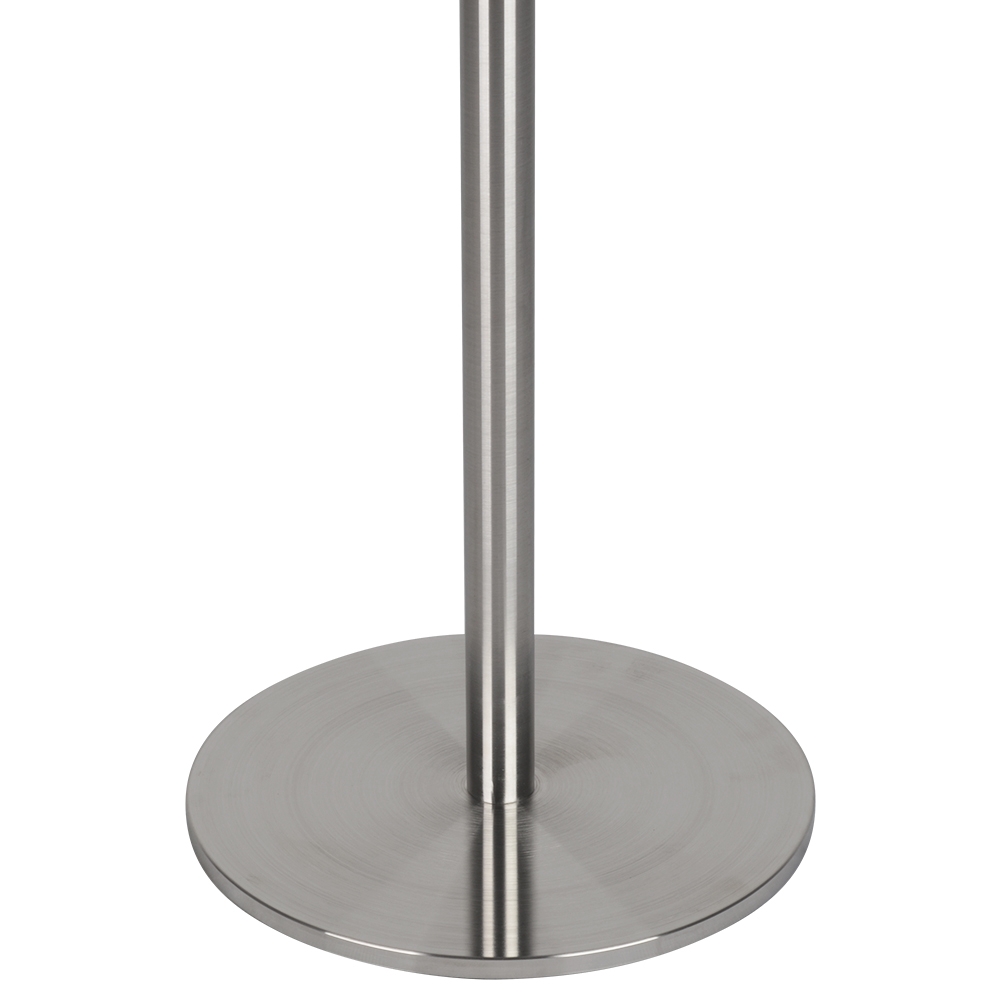 Low Profile Stanchion - 990mm Slim Silver Post