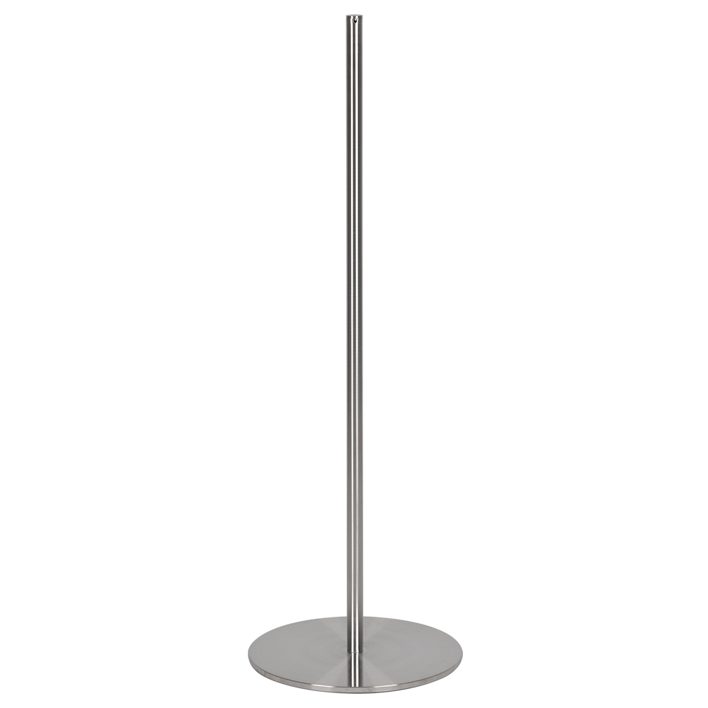 Low Profile Stanchion - 990mm Slim Silver Post