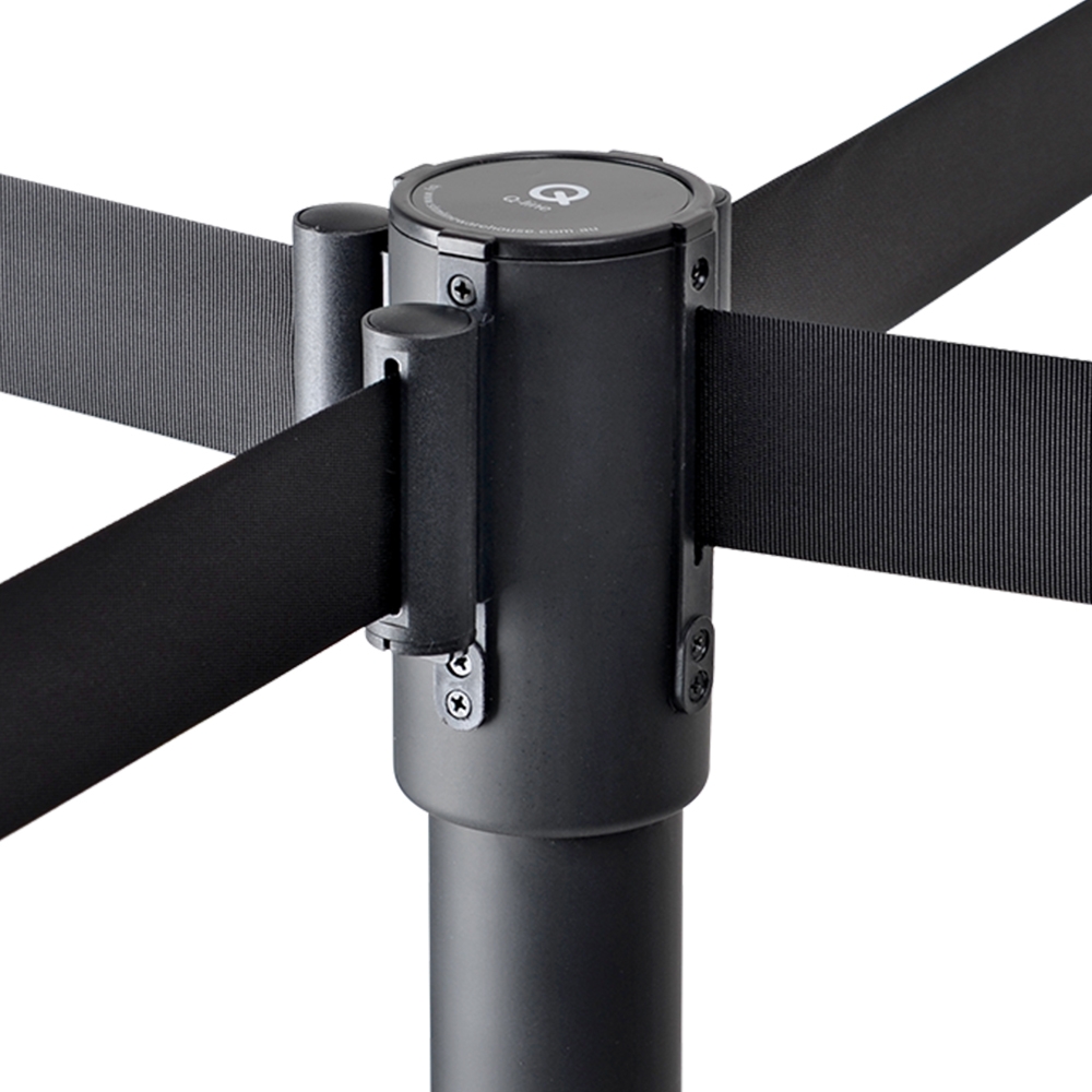 Retractable Tape Barrier Systems - Stacking Design - 2m Belt