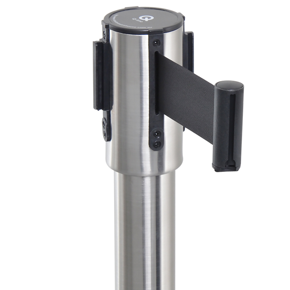 Retractable Belt Stanchion - Stacking Design - 2m Belt