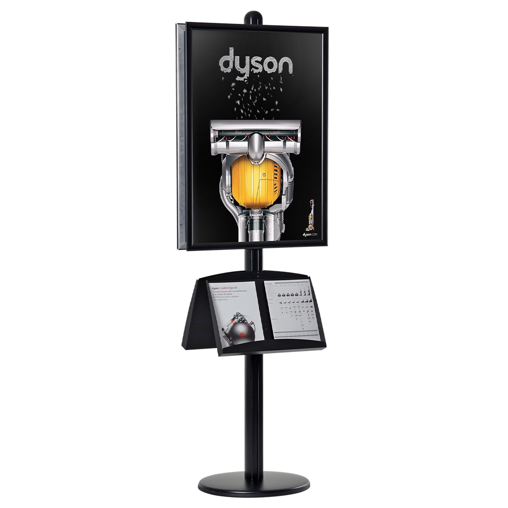 DL Brochure Stands – w/A1 Snapframe – Ships Today ¦ Slimline Warehouse