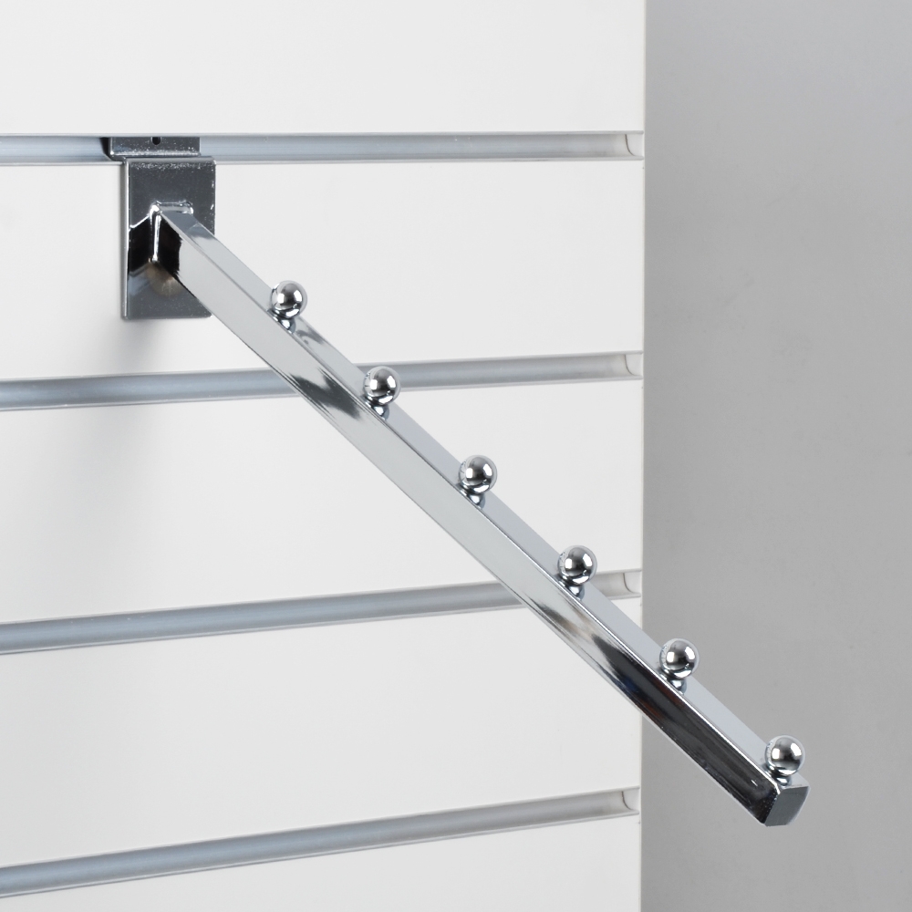 6 Ball Waterfall Hook - 450mm Chrome - Ships Same Day!
