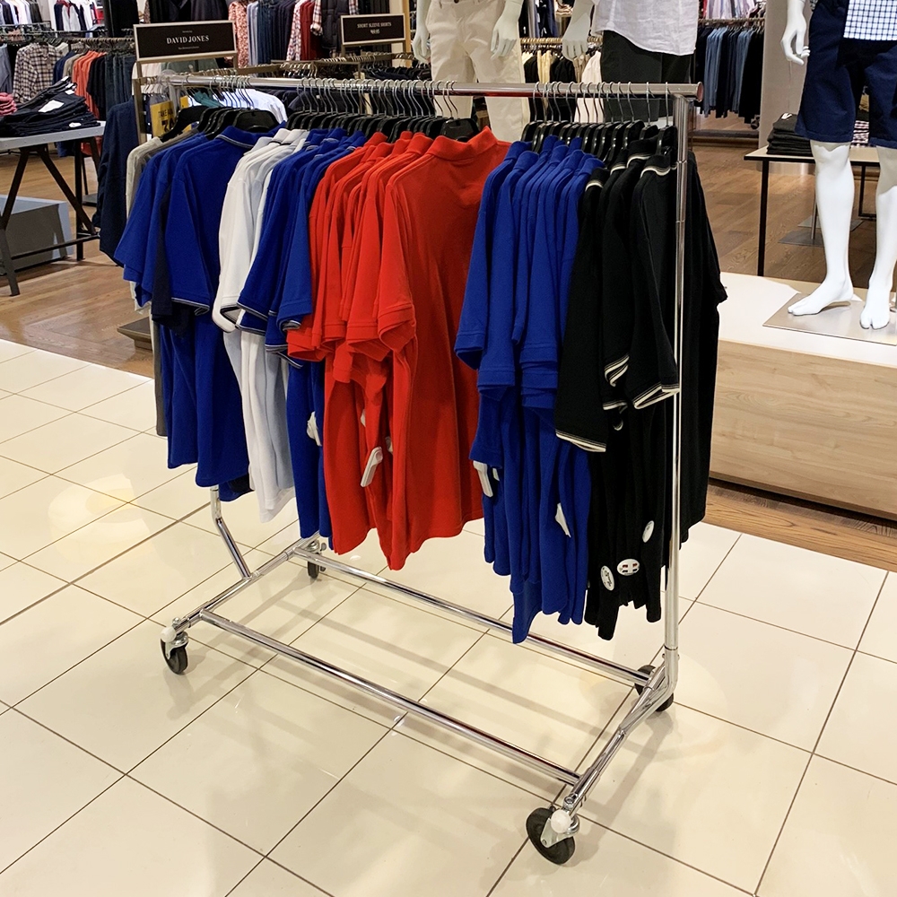 Portable Rolling Clothes Rack - Collapsible - Ships Today!