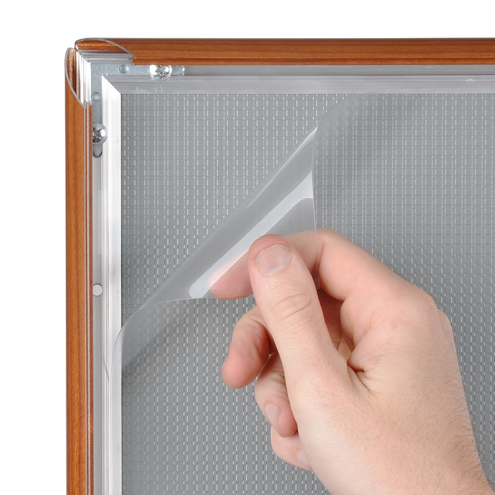 Wood-Grain A2 Snap Frame / Snap Frame Picture Holder