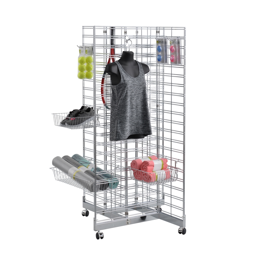 Mesh Display Stands - (4) 166 x 91cm Gridwall Sides - Ships Same Day