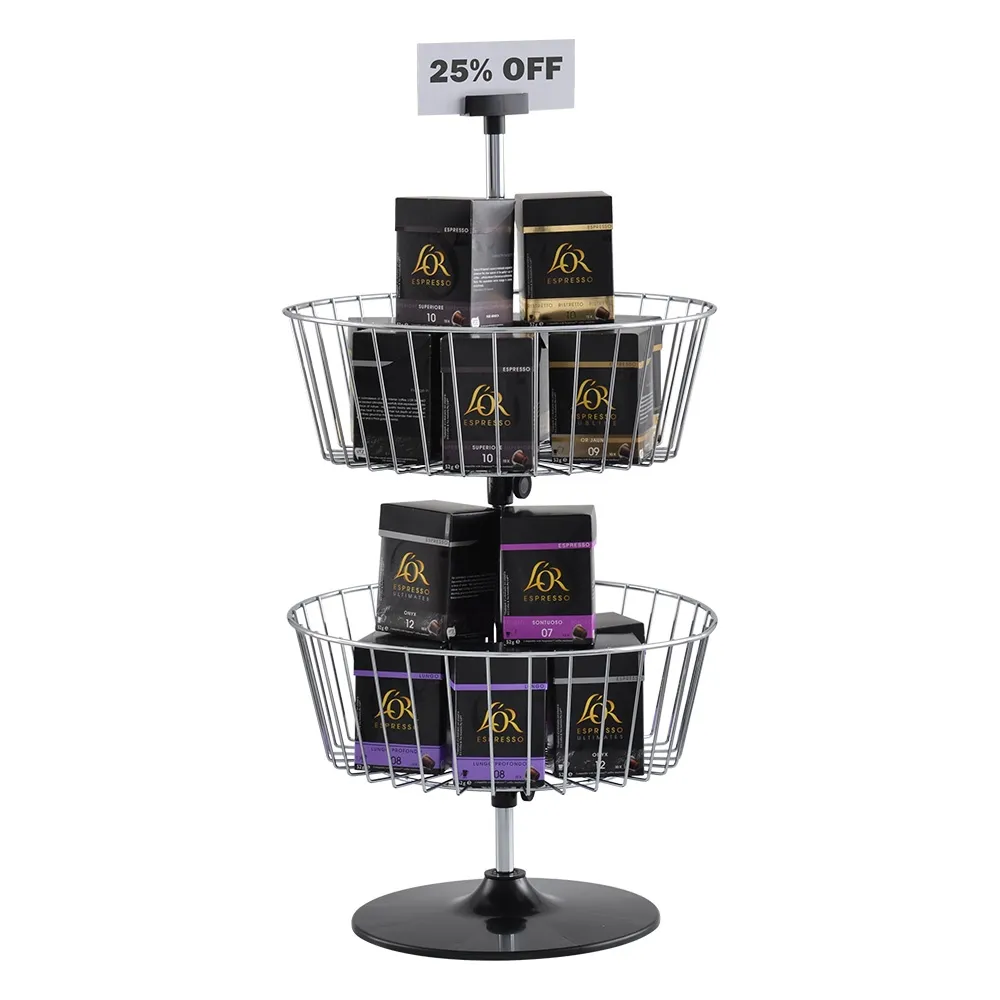 Retail Dump Bins - Floor Standing Wire, Cardboard, or Wood Fixtures