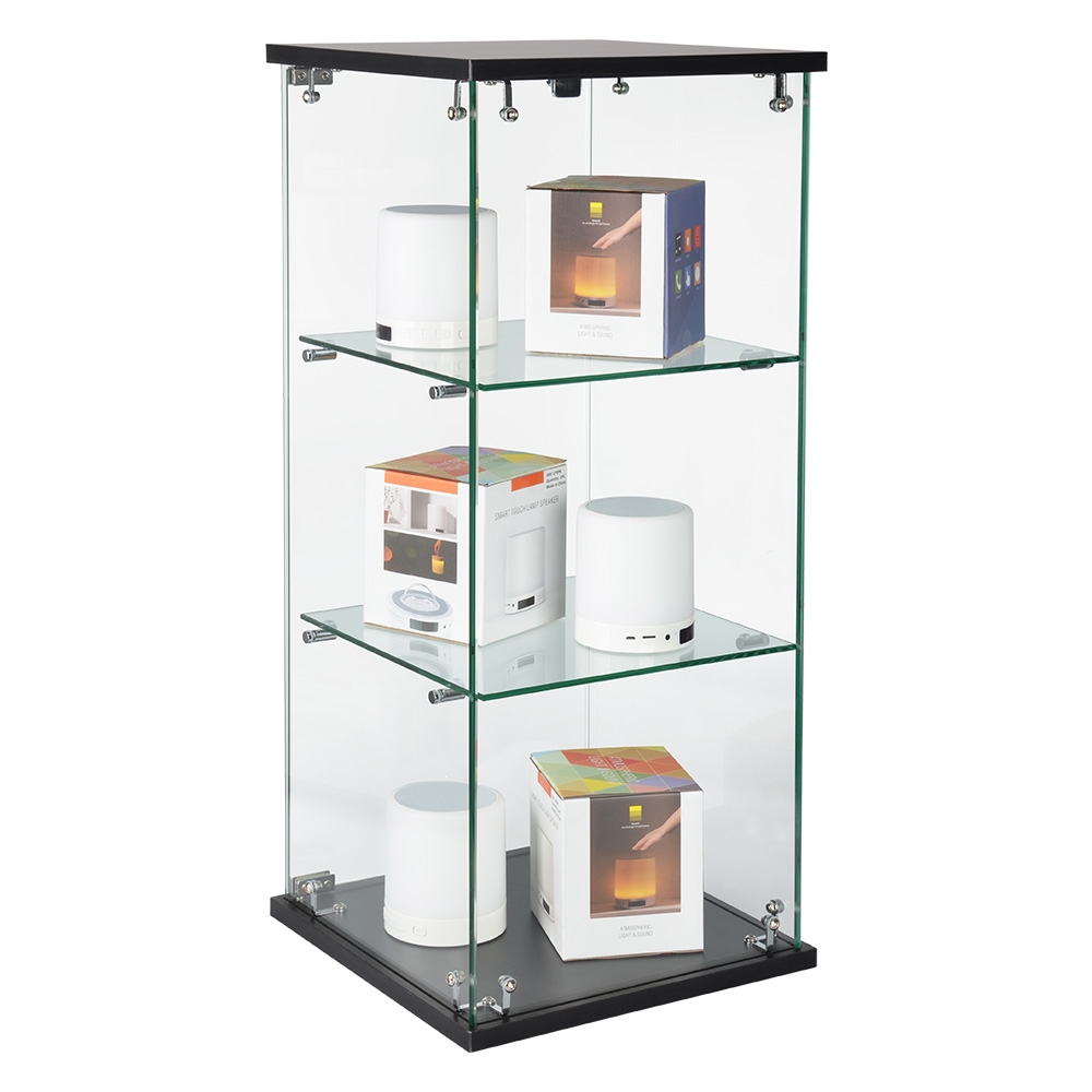 Table Top Display Cabinet - Locking w/ 3 Tiers - Ships Same Day!