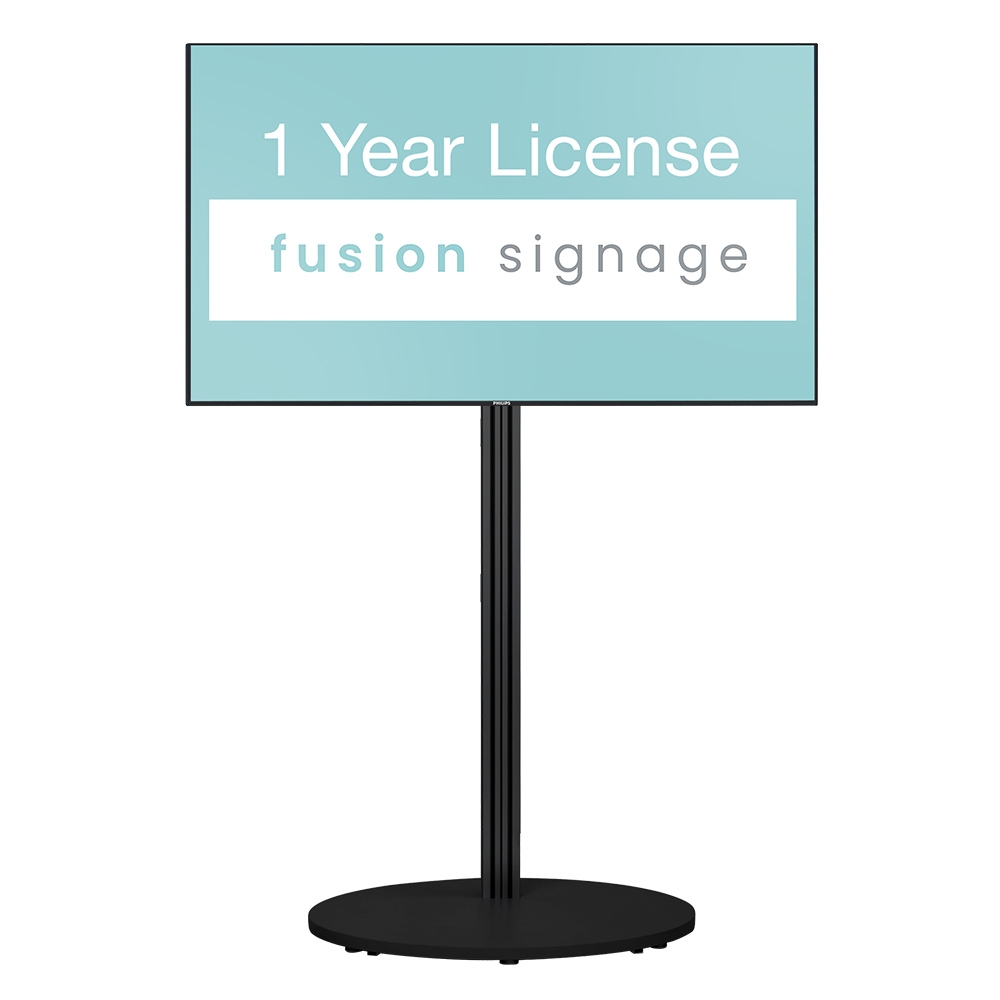Floor Standing Digital Display - 55" TV, Stand, & Software