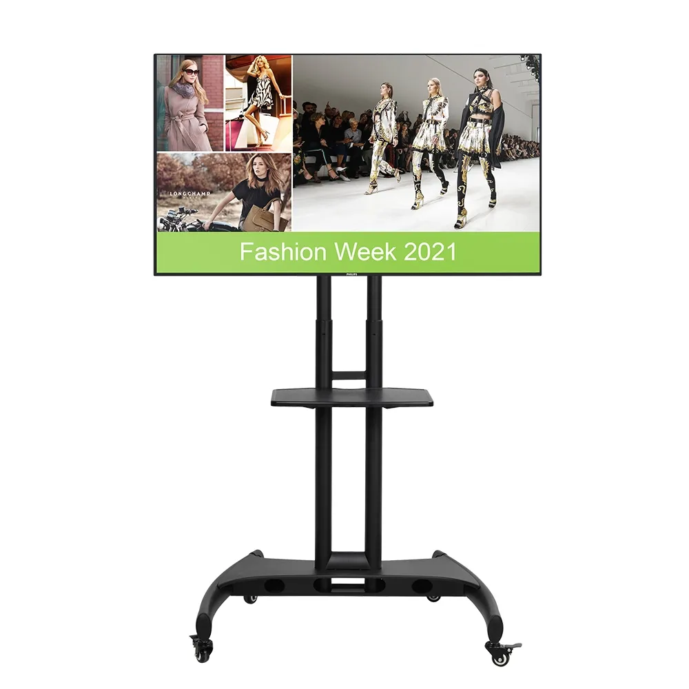 TV Stand – 17" - 65" Screen – Black - Ships Same Day!