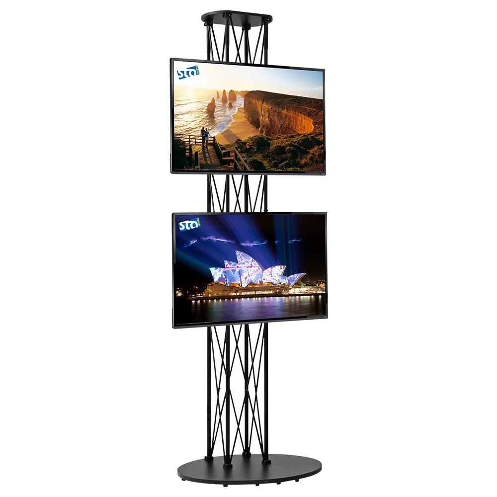 TV Stand – 17" - 65" Screen – Black - Ships Same Day!