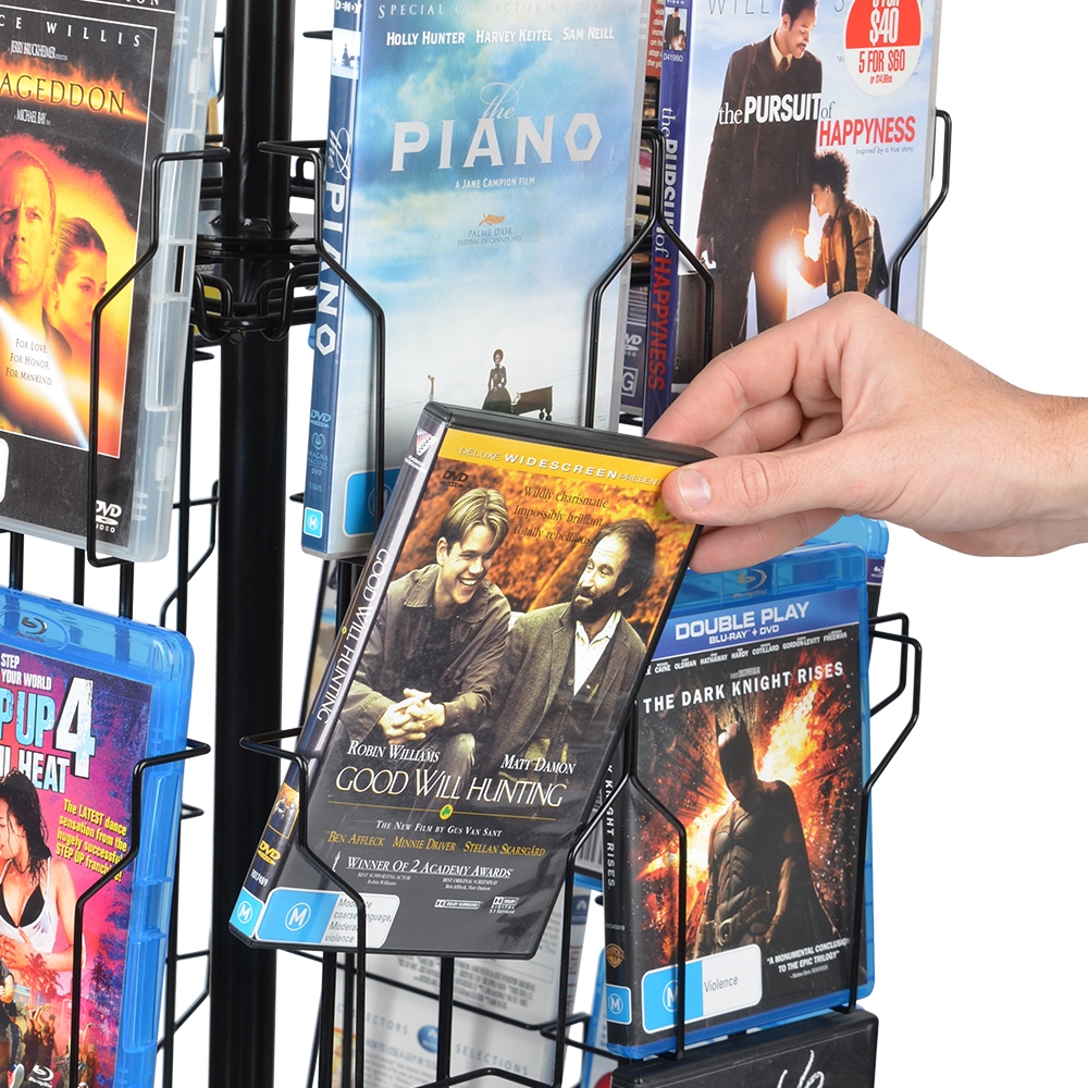 Postcard Carousel Display - Tabletop w/ 24 Pockets - Ships Same Day!