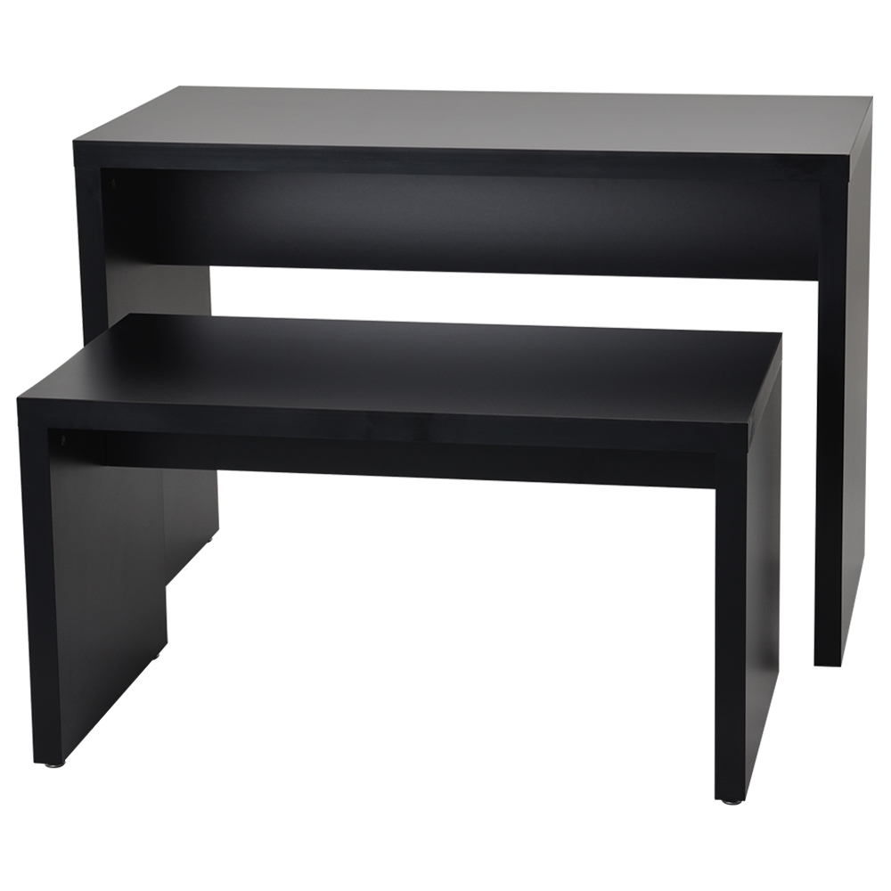 Black Nest of Tables - Set of 2 - Ships Same Day!