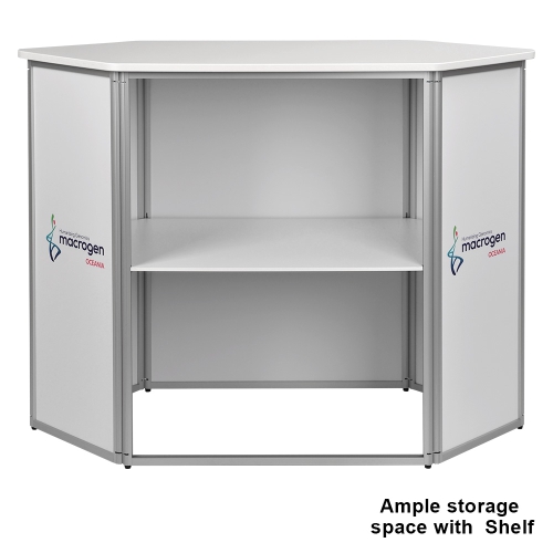 Trade Show Counters - Custom Printing ¦ Slimline Warehouse