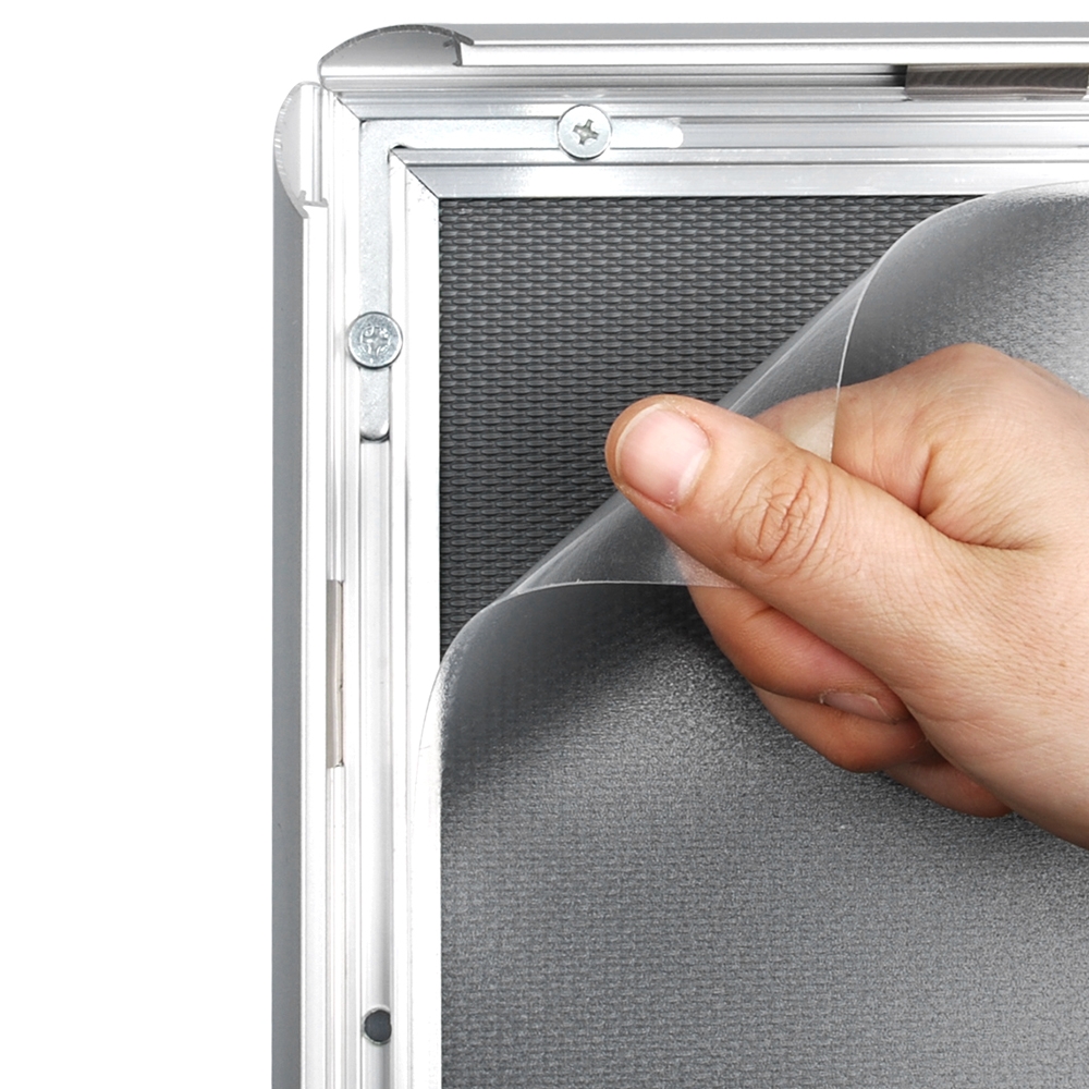 A1 Poster Stand with Shelves. Modular Display System