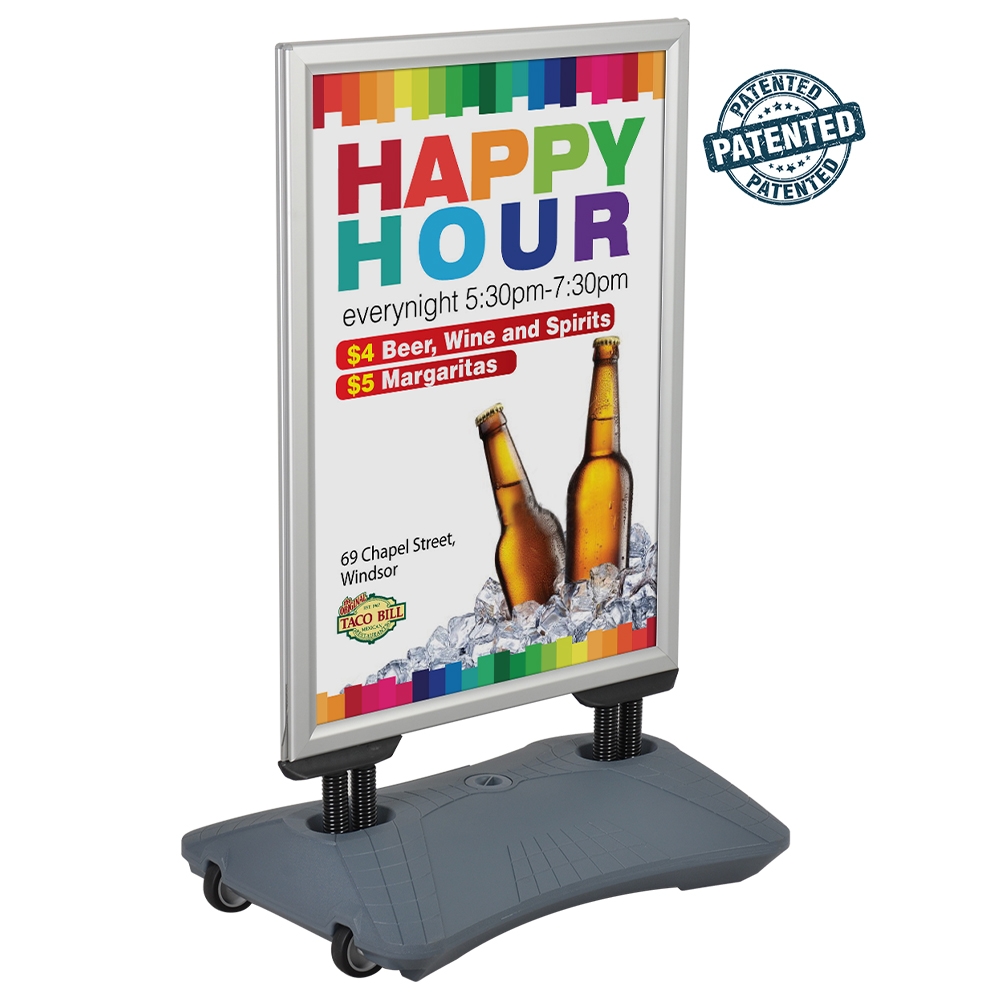 Weatherproof Outdoor Sign – A1 2-Sided – Ships Same Day!