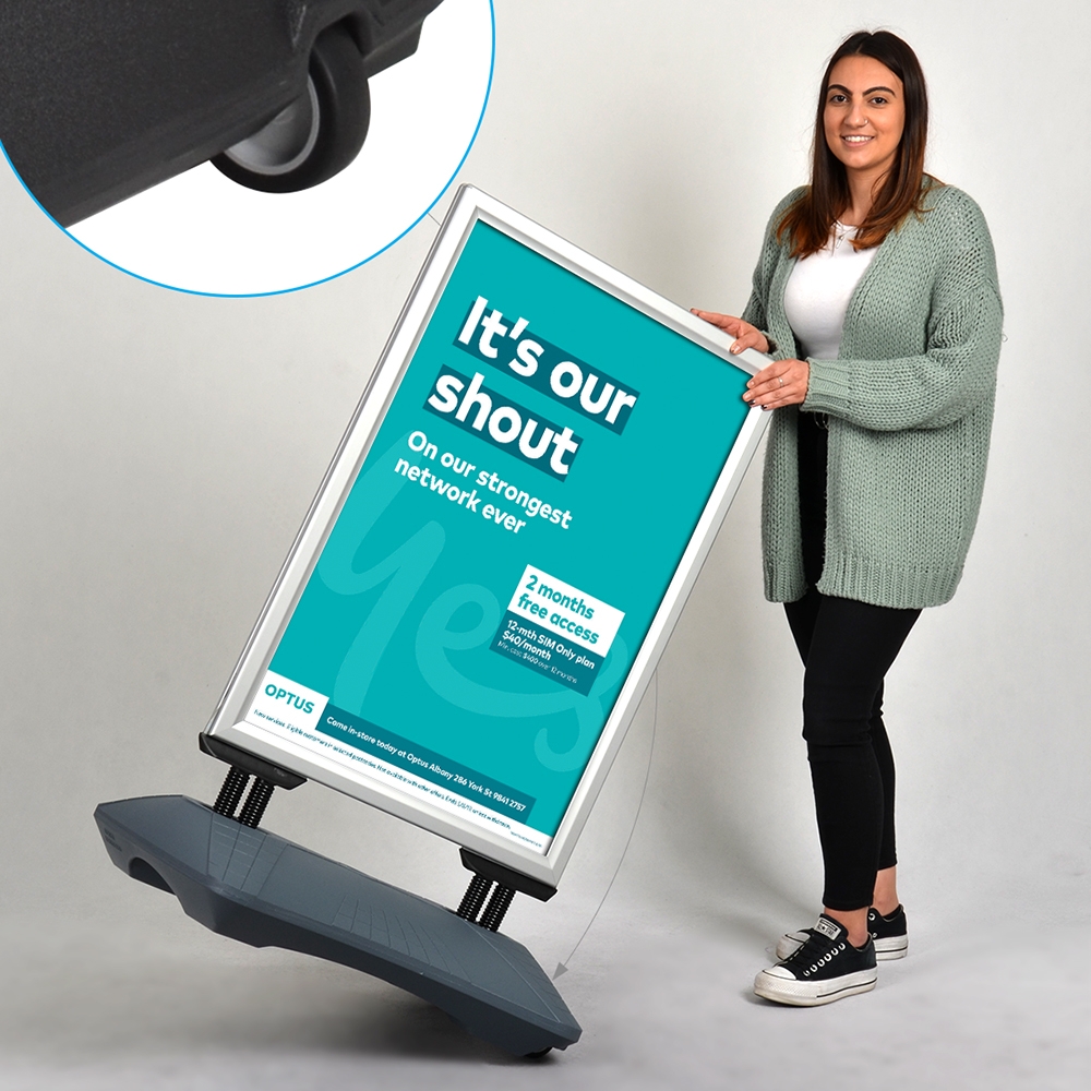 Weatherproof Outdoor Sign – A1 2-Sided – Ships Same Day!