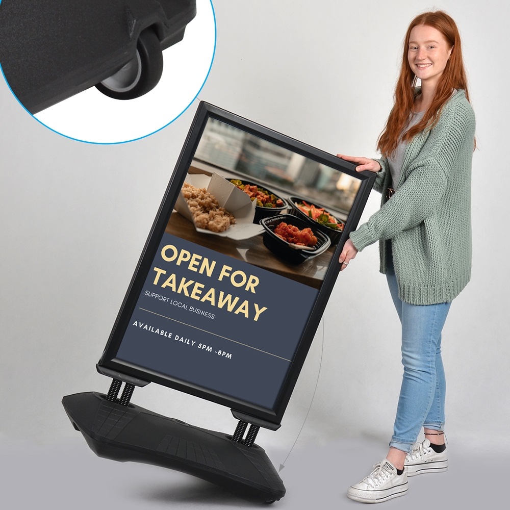 A1 Outdoor Poster Stand – Waterproof – Ships Same Day!