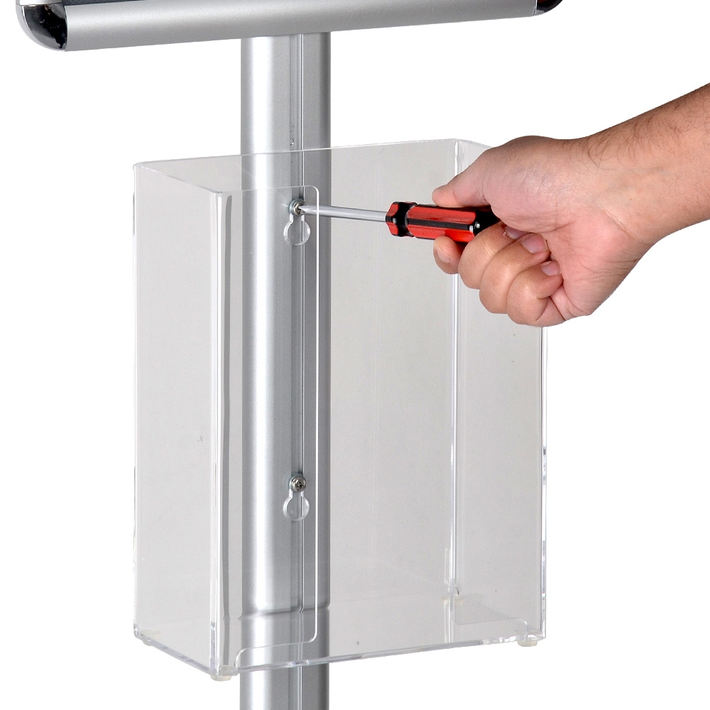 Floor Standing PPE Dispenser – A3 Poster - Ships Same Day