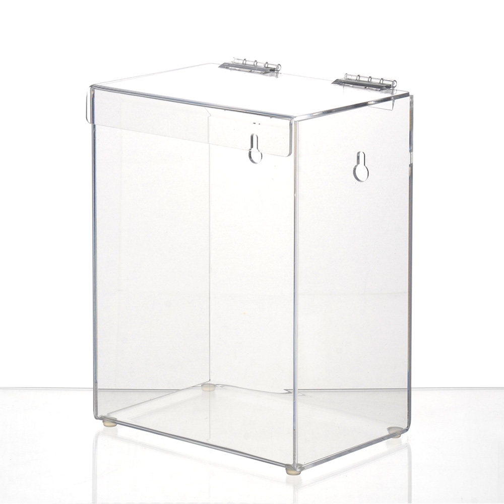 Wall Mounted Face Mask Dispenser – Clear – Ships Same Day