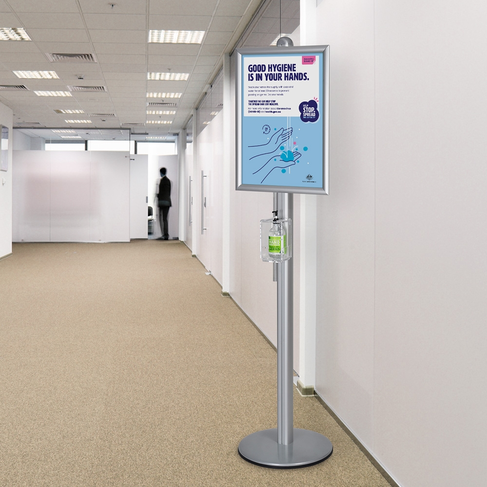 A2 Poster Display with Secure Holder - Ships Same Day!
