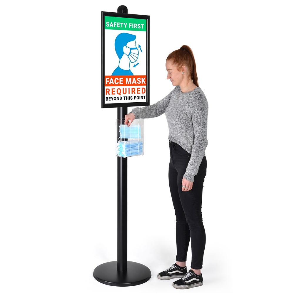 Infection Control Station – Sanitiser & Masks Stand