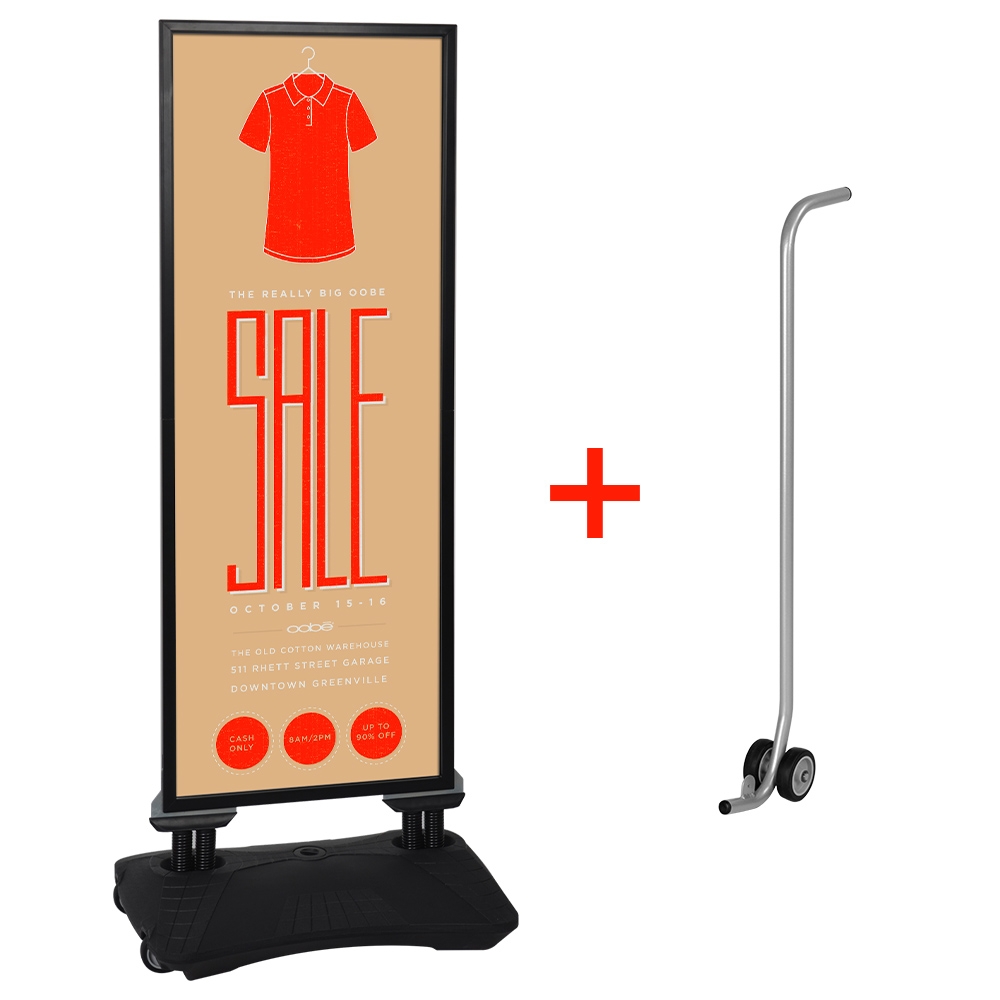 Outdoor A Frame Signs – 53 x 150cm Posters – Ships Today