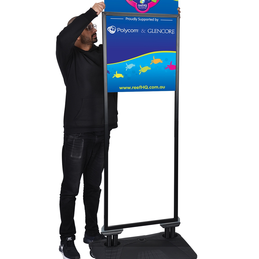 Outdoor A Frame Signs – 53 x 150cm Posters – Ships Today