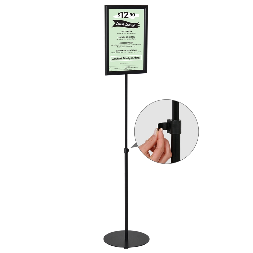 A3 Store Sign Holders – Adj. Height – Ships Same Day!