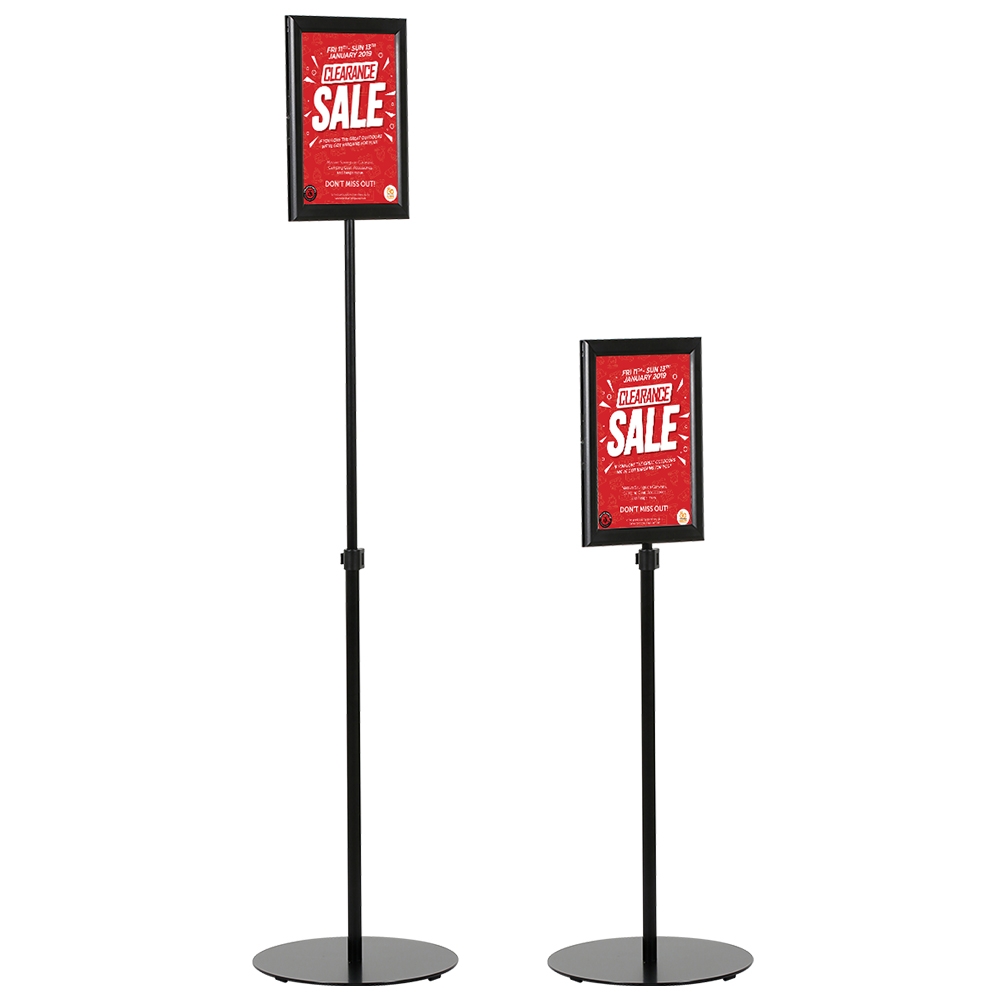 A4 Stand Up Sign Holder – Adj. Height – Ships Same Day!