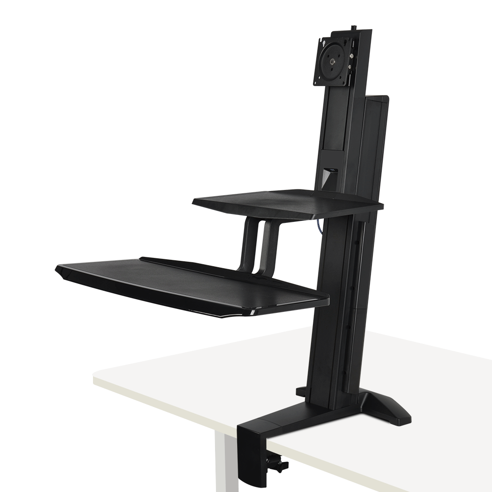 Stand Up Desk Attachment – 17” to 32” Screen & 2 Trays