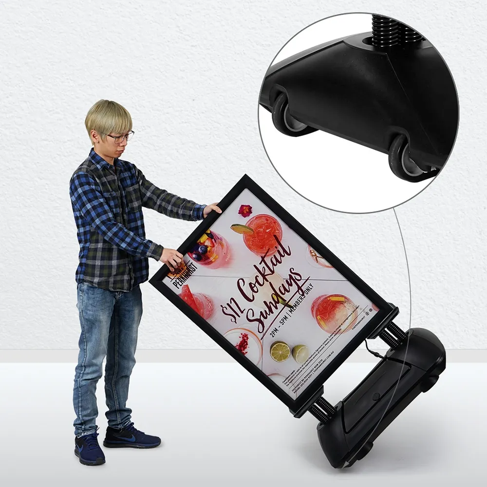 LED Pavement Sign – 2-Sided A1 w/ Waterbase – Ships Today