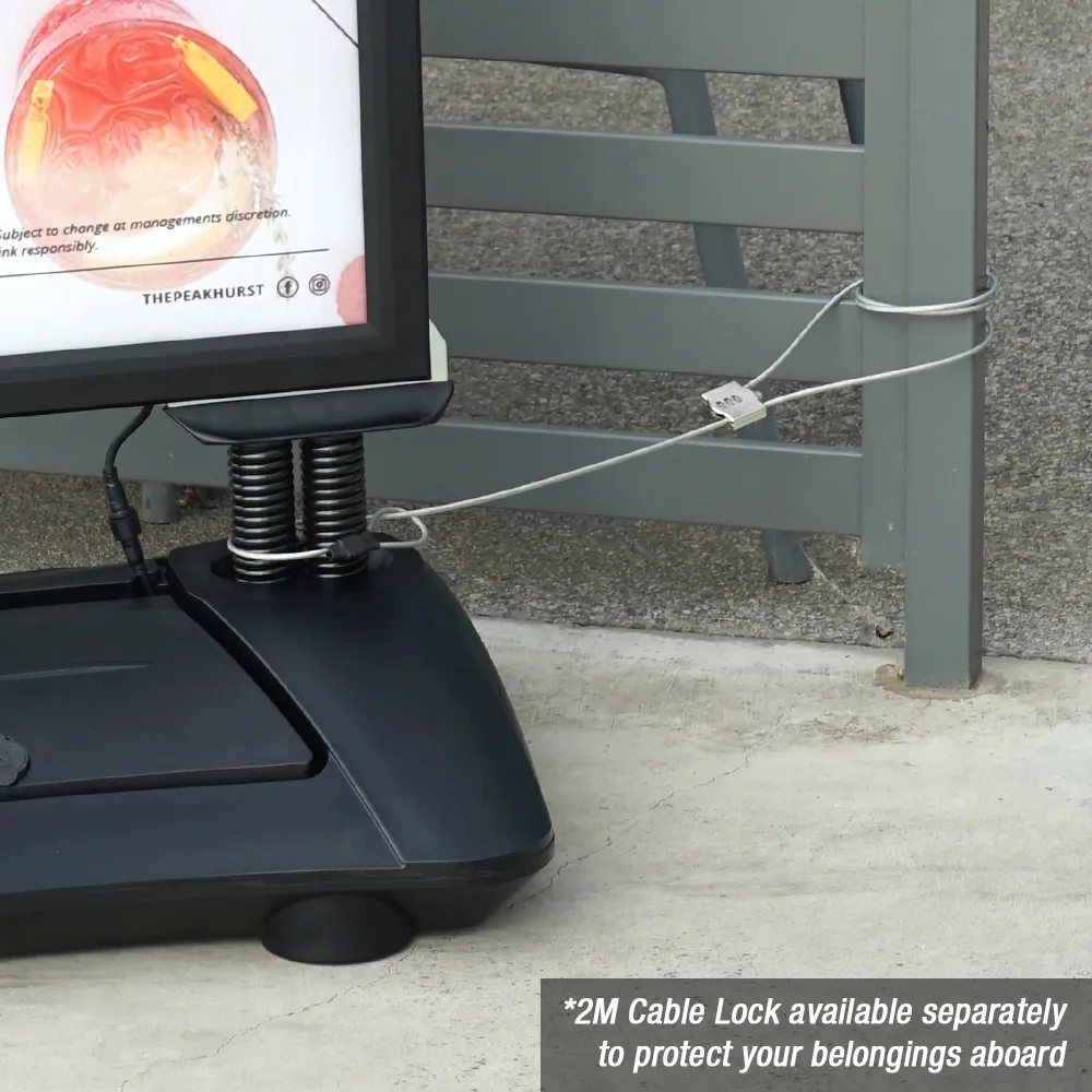 LED Pavement Sign – 2-Sided A1 w/ Waterbase – Ships Today